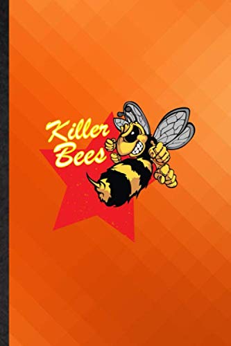 Killer Bee: Novelty Blank Lined Africanized Honey Killer Bee Journal ...