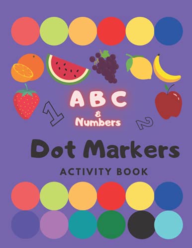 Do a Dot Markers Activity Coloring Book For Toddlers ,Babies And Kids I ...