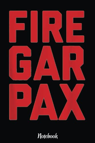 FIRE GAR PAX Basketball Fan Black Notebook: Basketball Themed Blank ...