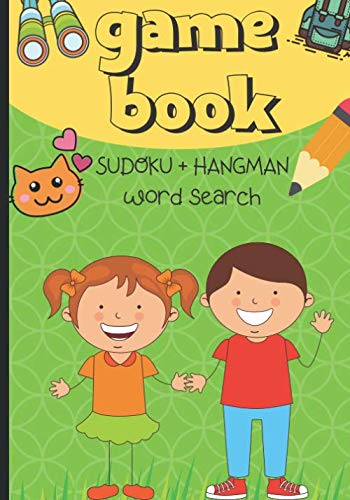Game book: Kids play book sudoku + hangman + search word - learn and ...