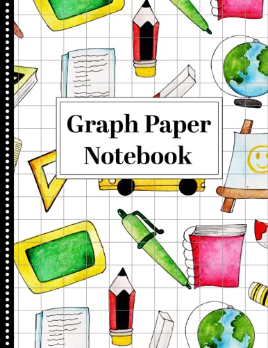 Graph Paper Notebook: Large Simple Journal Math and Science Students ...