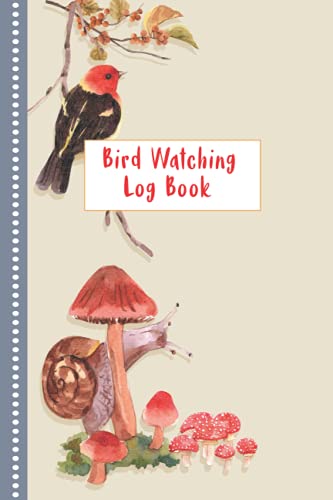 Bird Watching Logbook: Bird Watching Notebook for Women Small Bird ...