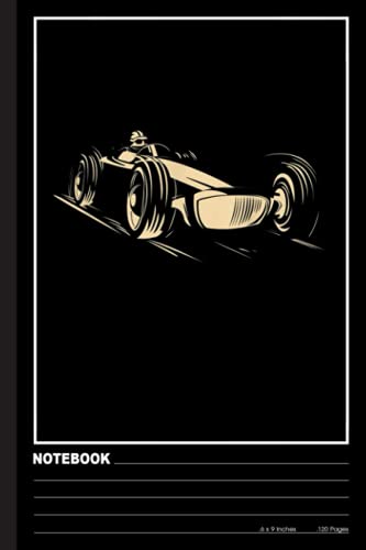 Race Car Notebook: for boys Notebook, Dream Cars Journal / Diary ...