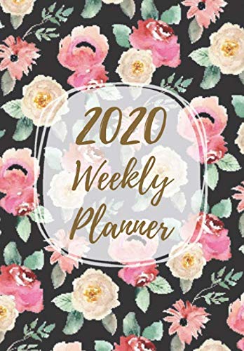 2020 Weekly Planner: Calendar A Year 12 Months Organizer For To Do List ...