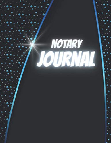 Modern Journal of Notarial Events: Custom Notary Public Record Book ...