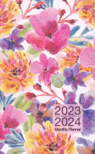 2 Year Monthly Planner 2023-2024 Pocket Size: Appointment Schedule ...