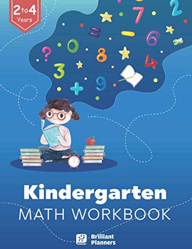 Kindergarten Math Workbook: Kindergarten Math Activity Book for Kids ...