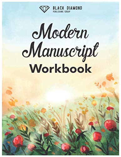 Modern Manuscript Workbook: Hand Writing Practice Book & Modern ...
