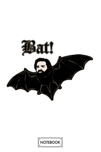 Laszlo Bat What We Do In The Shadows Notebook: Journal, Diary, Lined ...
