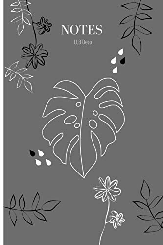 Notes : carnet de notes: carnet ligné format A5 de 110 pages avec une ...