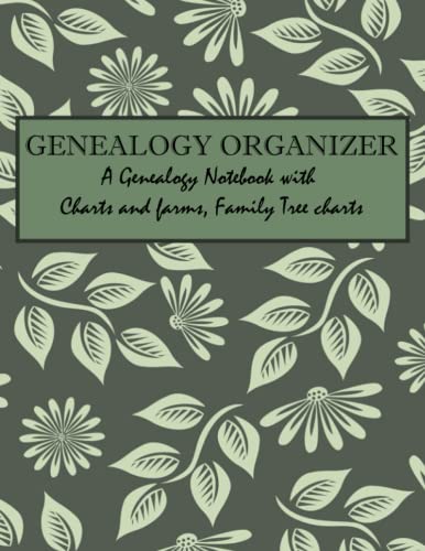 Genealogy Organizer - A Genealogy Notebook With Genealogy Charts And ...