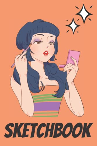 Anime Sketchbook: Drawing Notebook for Teens (Orange) by Bright Phoenix ...