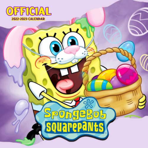 Spongebob 2022 Calendar: Cartoon 2022 OFFICIAL calendar -Spongebob ...