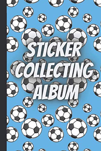 Sticker collecting album: Boys soccer theme| sticker album for ...