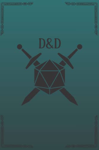 DnD Dice Sword : Dnd notebook for players: Funny Adventure dnd Journal ...