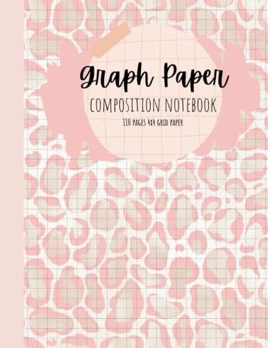 Graphing Composition Notebook: Math & Science Graph Paper Composition ...