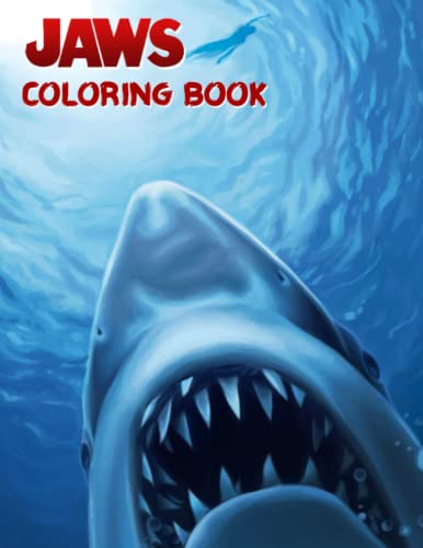 Jaws Coloring Book: Amazing gift for All Ages and Fans with High ...