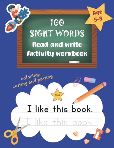 100 Sight words – Learn to Read and Write Workbook with Sight Word ...
