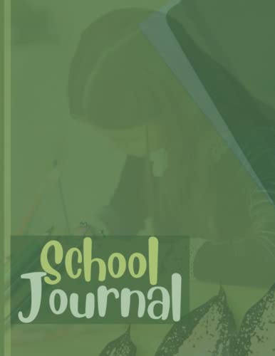 School Journal: Perfect notebook journal for all students from first ...