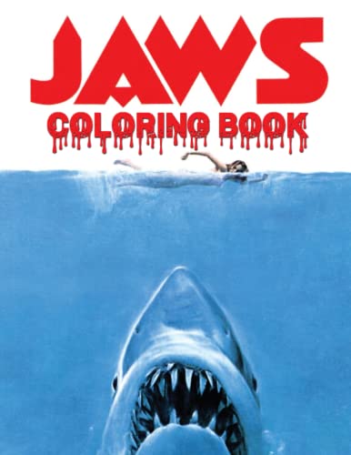 Jaws Coloring Book: Amazing gift for All Ages and Fans with High ...