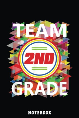 Teacher & Student School Notebook-Trendy Team Second Grade ...