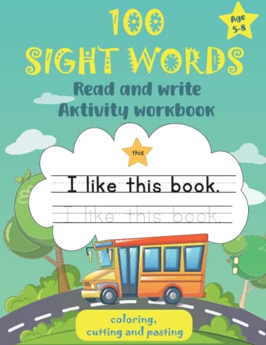 100 Sight words – Learn to Read and Write Workbook with Sight Word ...