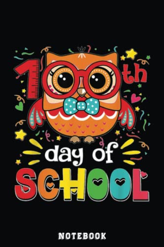 Cute Owl 100th Day of School Teacher Student Notebook: Inspirational ...