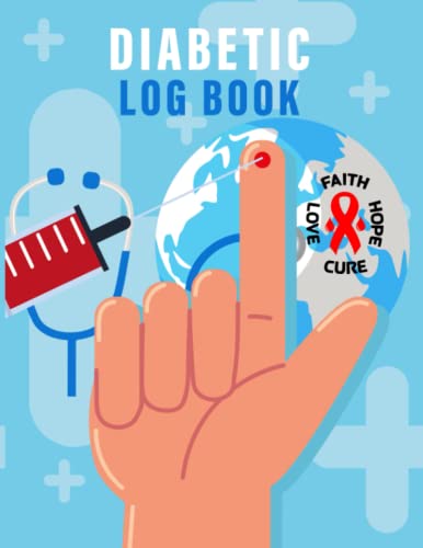 Diabetic Log Book: Diabetic Log Book For Daily Blood Sugar Count ...