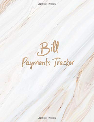 Bill Payments Tracker: 8.5"x11" 110 Pages Monthly Bill Payments Tracker ...