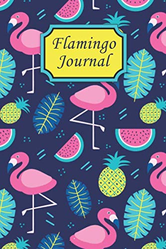 Flamingo Journal: Tropical Pink Flamingo Journal To Write In | 125 ...