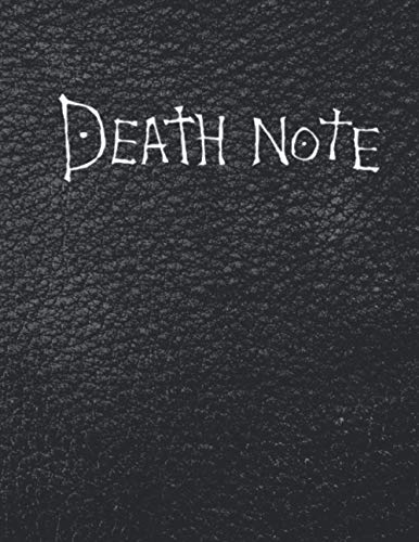 Death Note Notebook : Blank Death Note Notebook With ''How To Use Rules ...