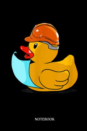 Rubber Duck Notebook: Architecture Duck | Cute Duck Lined Journal, The ...
