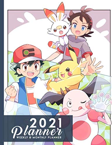 2021 Planner: Eeveelutions, Pikachu, and Team Rocket's Pokemon Daily ...