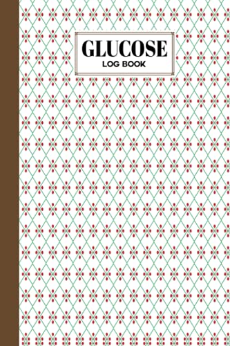 Glucose Log Book: Premium Rhombus Cover Glucose Log Book, Your Glucose ...