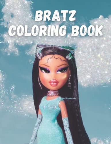 bratz coloring book: coloring book for kids and adults by habat ...