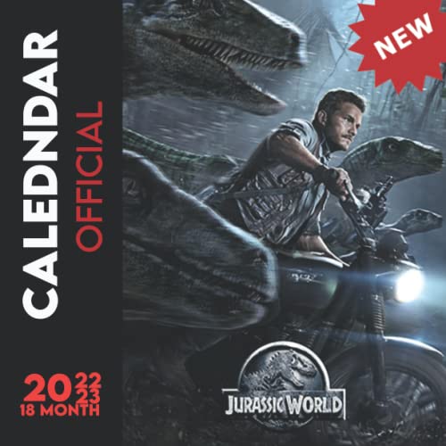 Jurassịc Park calendar 2022: Jurassịc Park Calendar 2022, 18-month ...