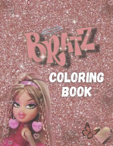 bratz coloring book: coloring book for kids and adults by habat ...
