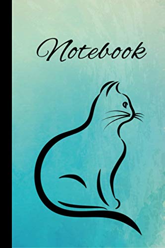 Notebook : notebook cat in format 15,24 x 22,86 cm; 130 pages by ...