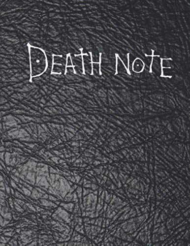 Death Note Notebook : Blank Death Note Notebook With ''How To Use Rules ...