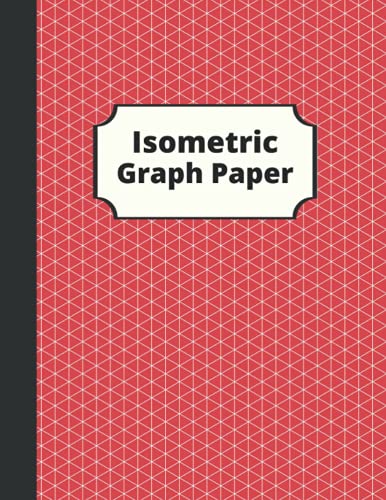 Isometric Graph Paper: Blank 1/4 Inch Equilateral Triangle 3D drawing ...