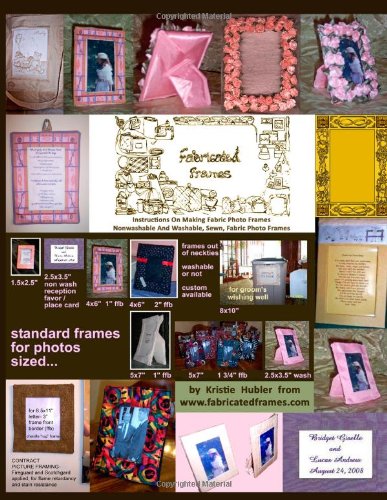 Fabricated Frames Instructions On Making Fabric Photo Frames ...