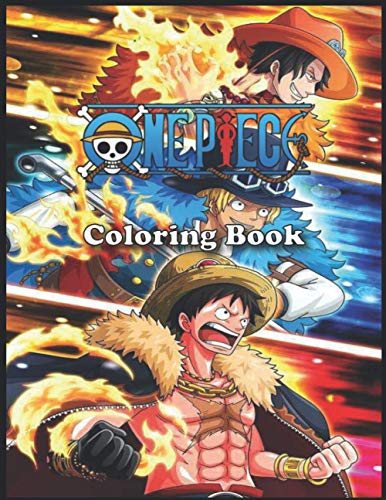 One Piece Coloring Book: One Piece High-Quality Pages, One Piece Manga ...