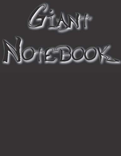 Giant Notebook: 600 Ruled Pages, Extra Large Notebook (8.5 x 11 in ...