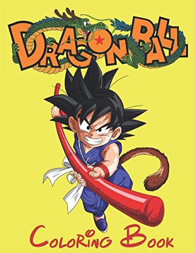 Dragon ball coloring book: Over 40 High Quality Illustrations For Kids ...