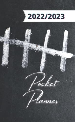 2022-2023 Weekly and Monthly Pocket Planner for Activities: 2 Years ...