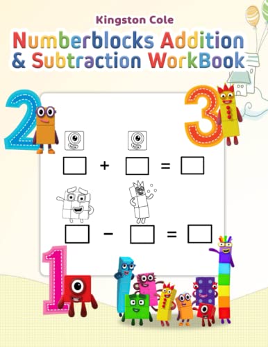 Numberblocks Addition & Subtraction Workbook: Lots Of Eductional ...