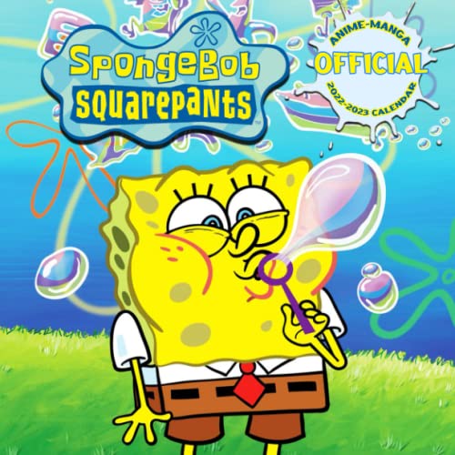Spongebob 2022 Calendar: Cartoon 2022 OFFICIAL calendar -Spongebob ...