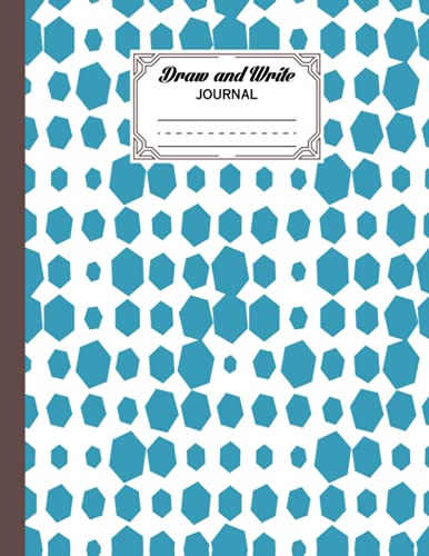 Draw and Write Journal: Draw and Write Journal Hexagons Cover, Grades K ...
