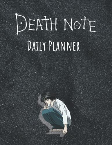 Daily Planner: Death Note Themed, 8.5" x 11" Large, 100 pages Daily ...