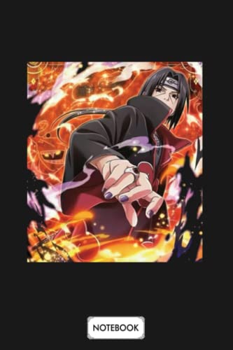 Uchiha Itachi Itachi Uchiha Notebook: Journal, Lined College Ruled ...